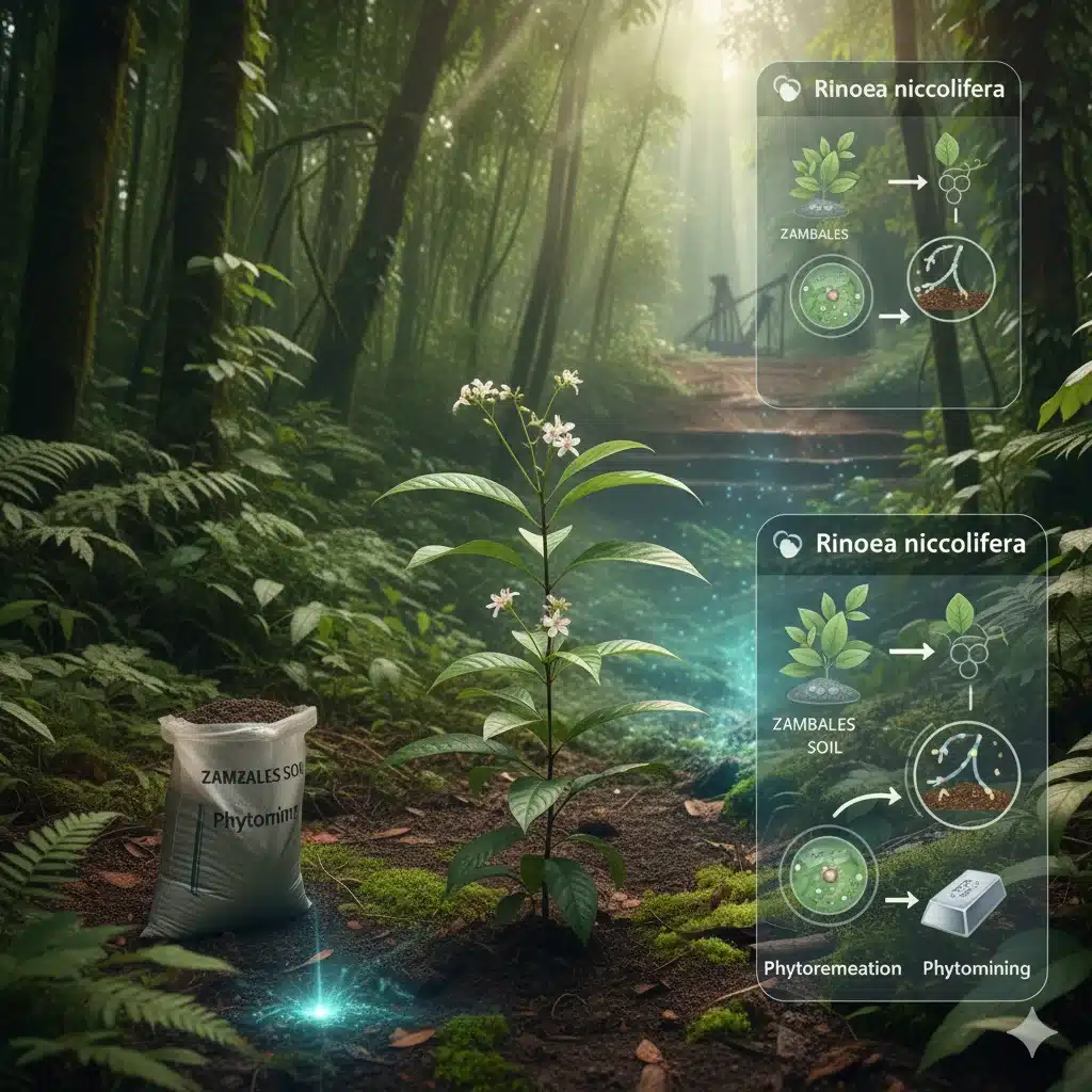 Rinorea niccolifera: A planta mineradora que absorve mil